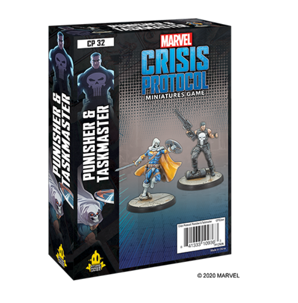 Marvel: Crisis Protocol - Punisher & Taskmaster | Goldmine Games