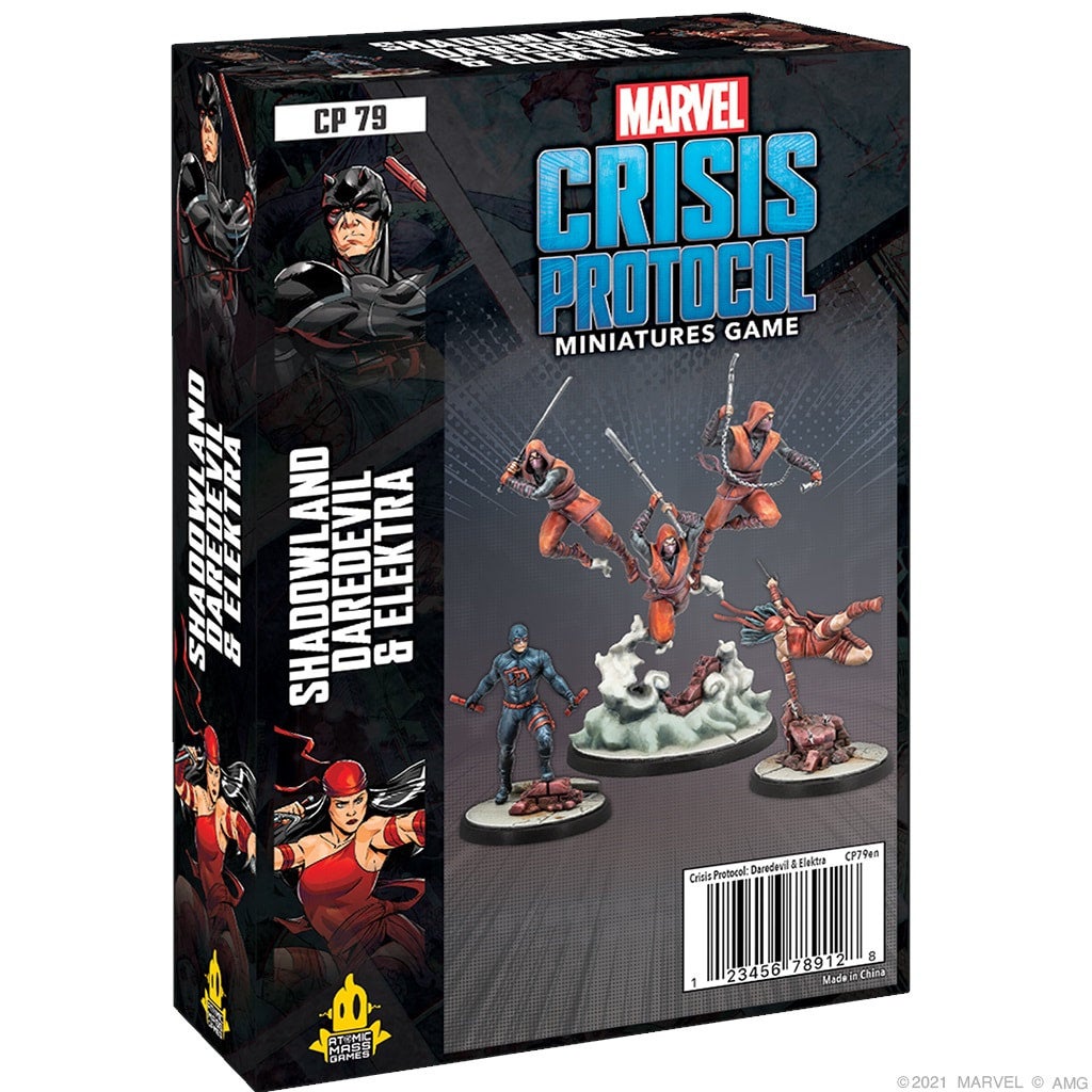 Marvel: Crisis Protocol - Shadowland Daredevil & Elektra | Goldmine Games