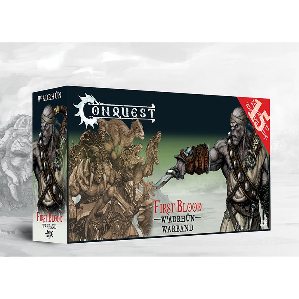 Conquest: W'adrhun - First Blood Warband | Goldmine Games