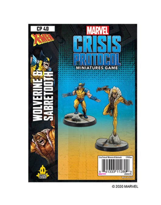 Marvel: Crisis Protocol - Wolverine & Sabertooth | Goldmine Games