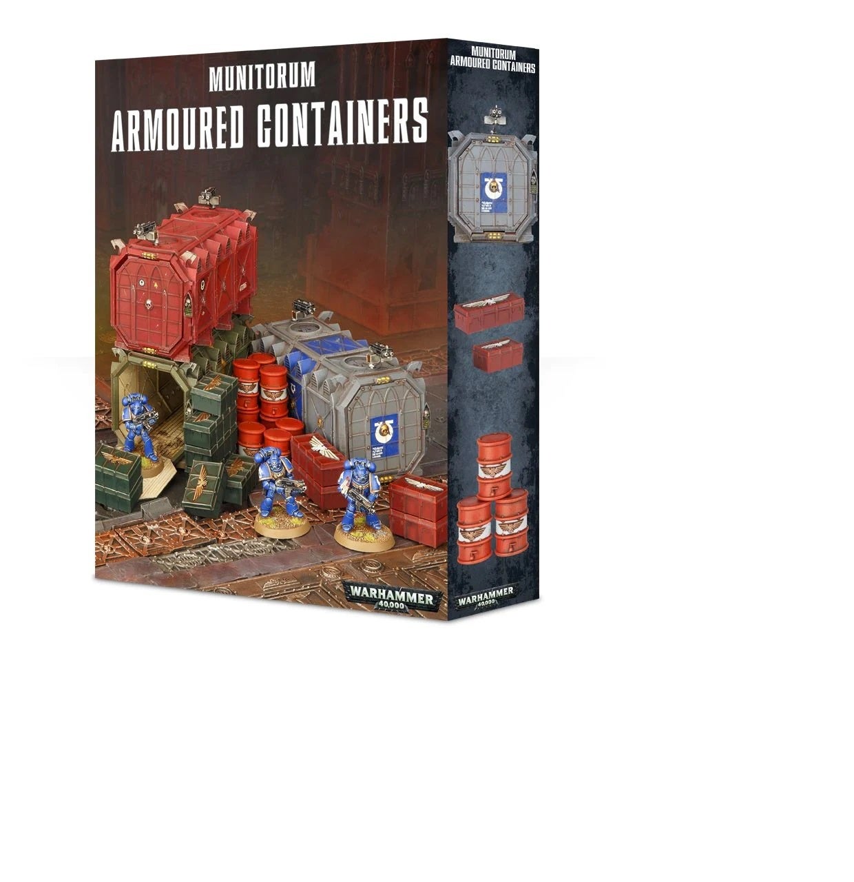 Terrain: 40K - Munitorum Armored Containers (64-98) | Goldmine Games