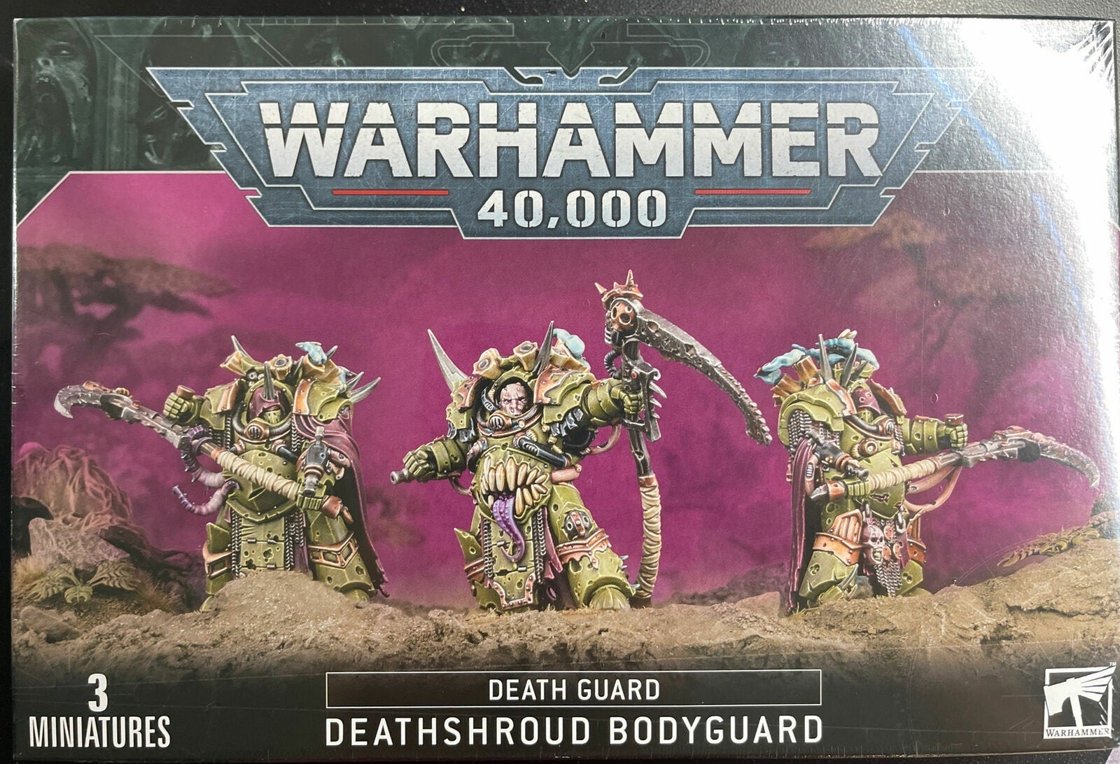 40K: Death Guard - Deathshroud Bodyguard (43-50) | Goldmine Games
