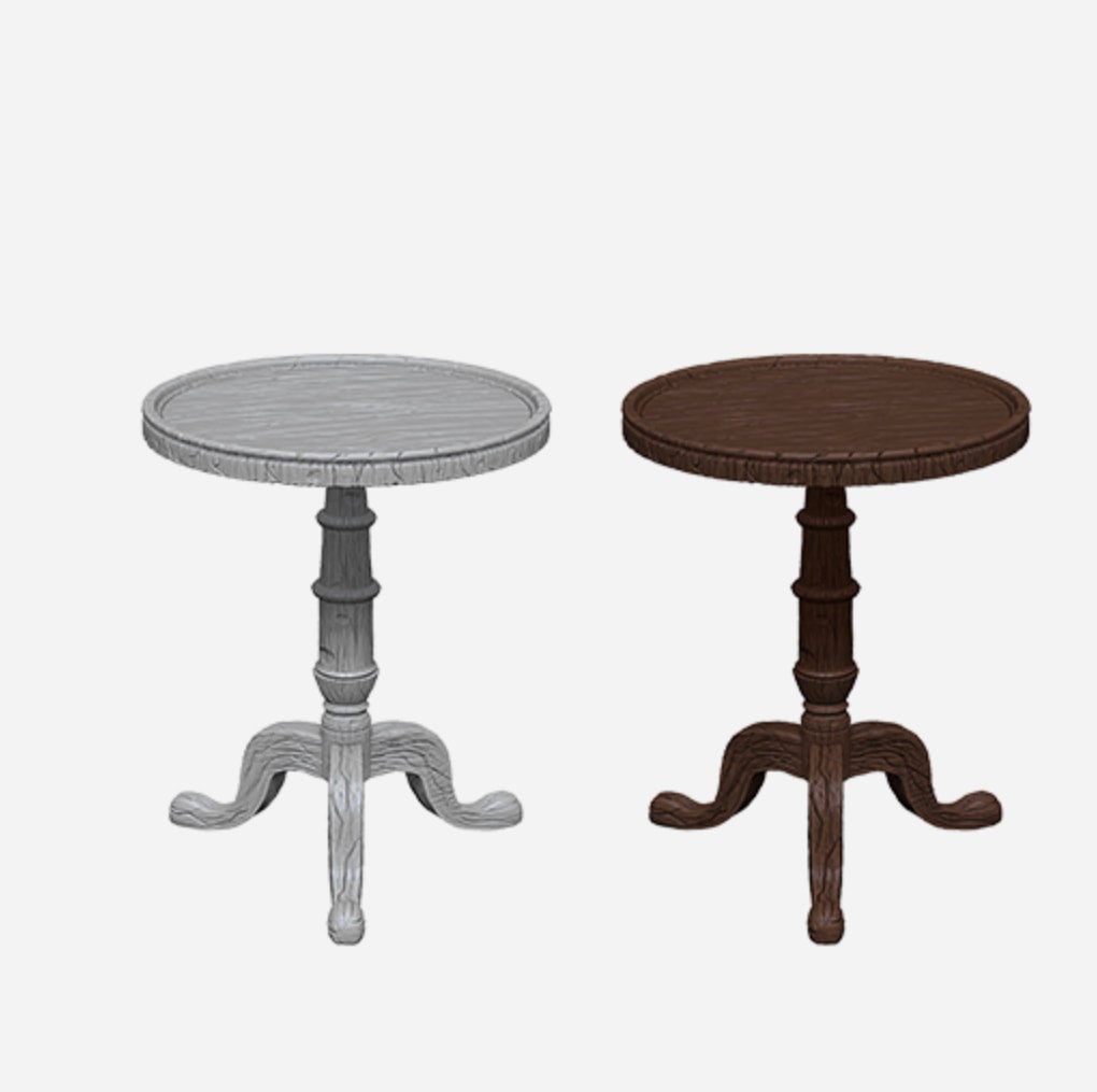 D&D Miniatures: Small Round Tables (WZK73365) | Goldmine Games
